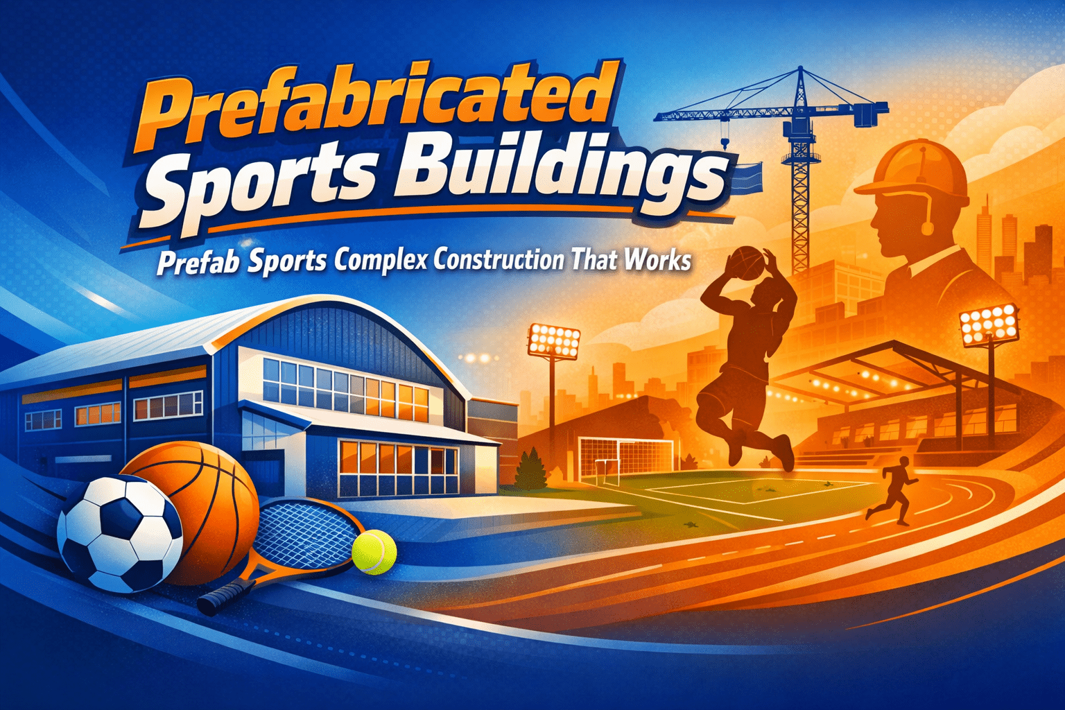 Prefab Sports Building Construction – PEB Stadiums, Arenas & Gyms